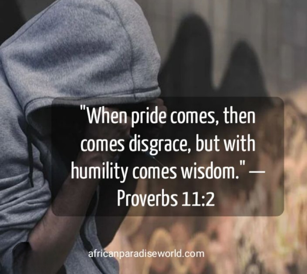 Ecclesiasticus 10:13. Pride. – GODs Team! Be encouraged.